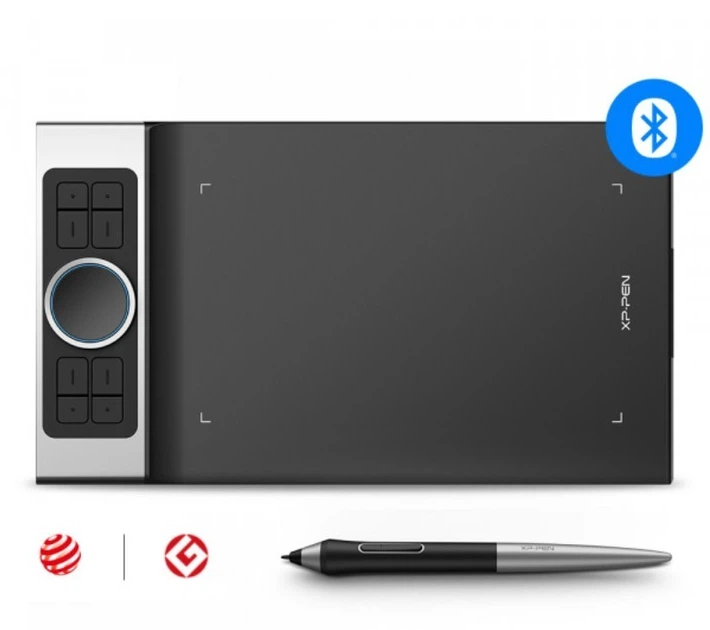 Графический планшет беспроводной XP-Pen Deco PRO SW small wireless 230 ...