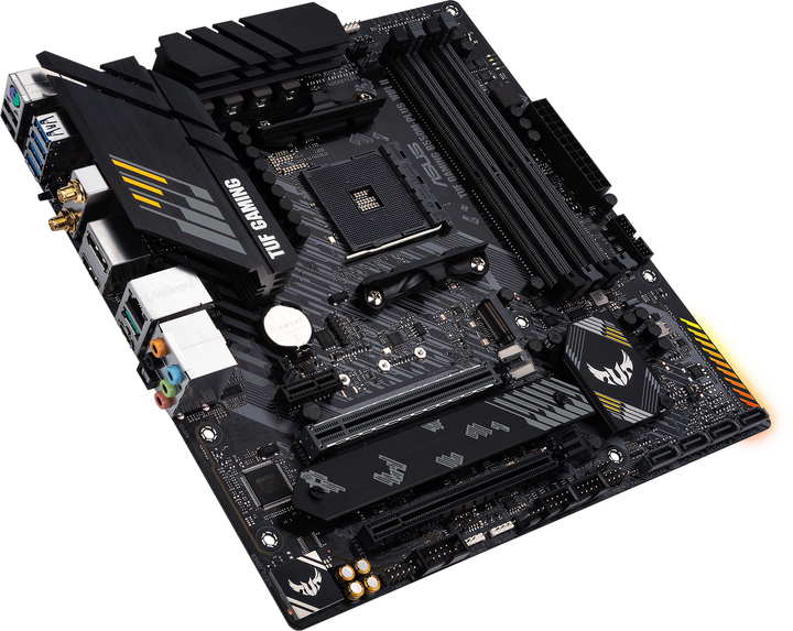 Материнская плата Asus TUF Gaming B550M-Plus Wi-Fi II (sAM4, AMD B550 ...