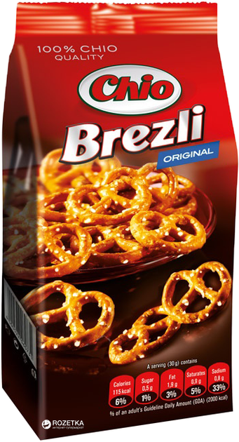 Соломка Chio фигурная Mini Brezli 80 г (4000522060311) – купить в ...
