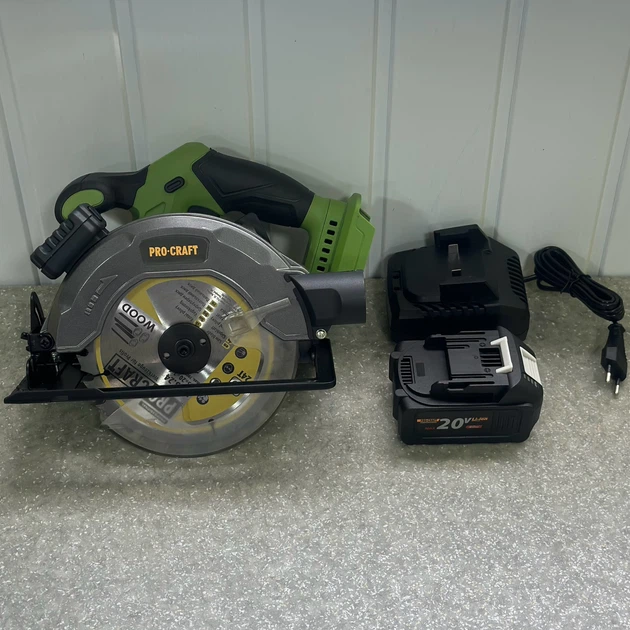 Циркулярна дискова пила акумуляторна ProCraft PCA-28 (з АКБ та зар. прист.) – фото, отзывы ...