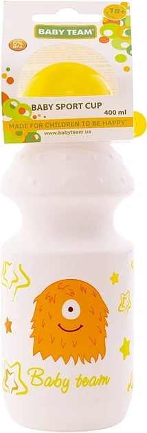 Поильник-бутылка "Спорт" 5025, монстрики - Baby Team 400ml (744818 ...