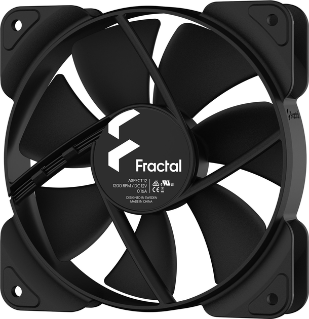 Вентилятор Fractal Design Aspect 12 Black Fd F As1 1201 фото