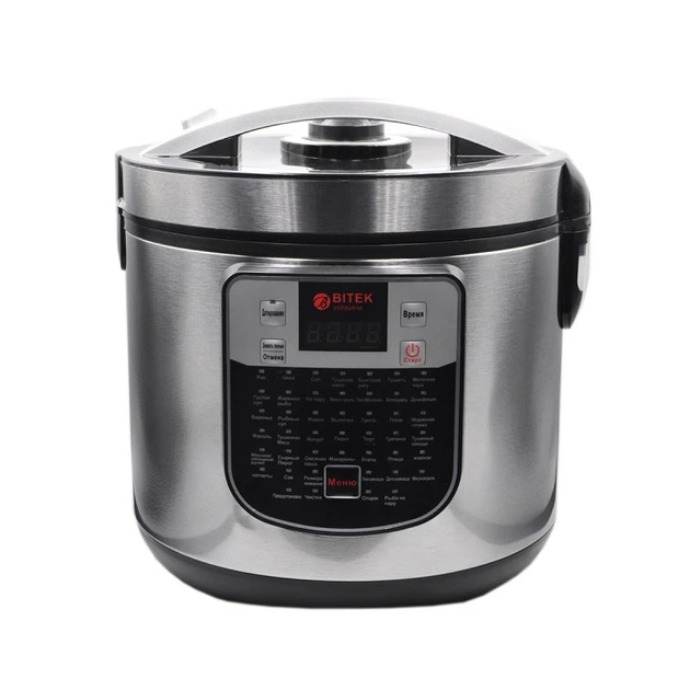 Мультиварка BITEK BT-00045 (6л, 45 прог, 1500Вт) – фото, отзывы ...