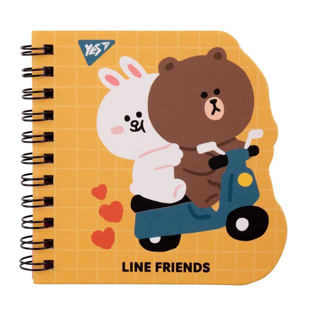 Блокнот YES Line Friends yellow 151812 30 листов 4918678 – фото, отзывы ...