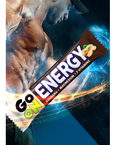 Блок Батончиків GoOn Energy Bar, 50 грам - снікерс - 24 шт (499802 ...