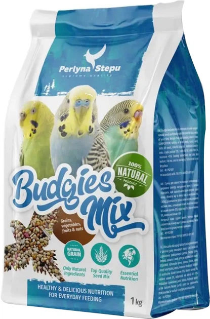 Смесь Perlyna Stepu BUDGIES MIX для волнистых попугаев 1 кг (PSU83001 ...
