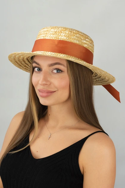 Солом'яний капелюх канотьє «Патрісія» (1709) Braxton бежевий 56-58 ...