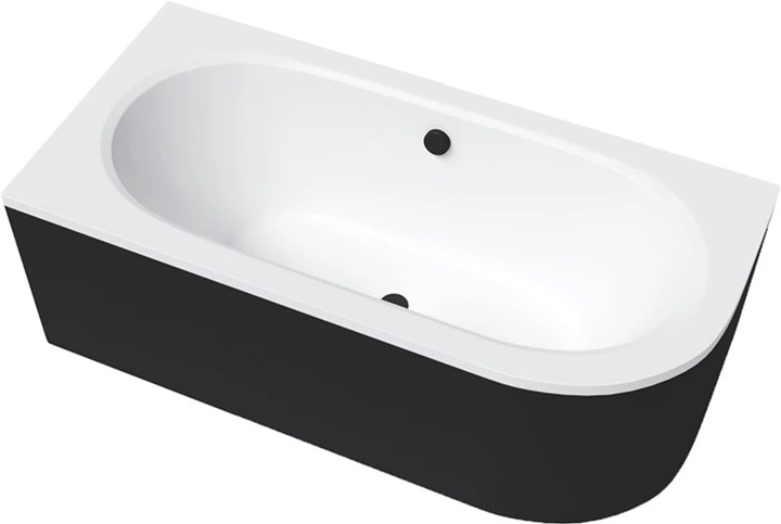 Ванна акриловая Helmken Marbella Lux 150x75 см (1984E3867N) комплект 3 в 1: левосторонняя ванна ...