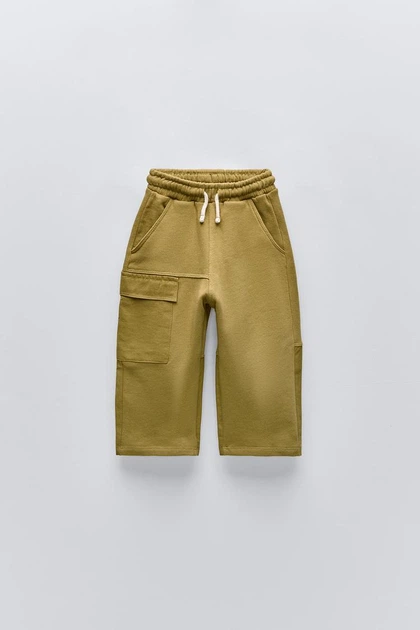 Спортивні штани на хлопчика Zara 110 см гірчичний від продавця: писклЯтко – в інтернет-магазині ...