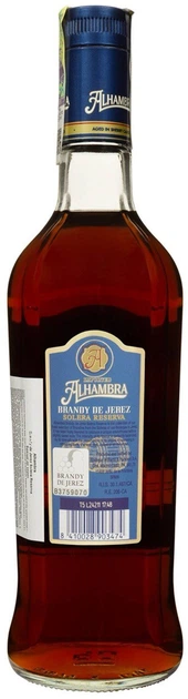 Бренді Alhambra de Jerez Solera Reserva 0.7 л 36% (8410028903474 ...