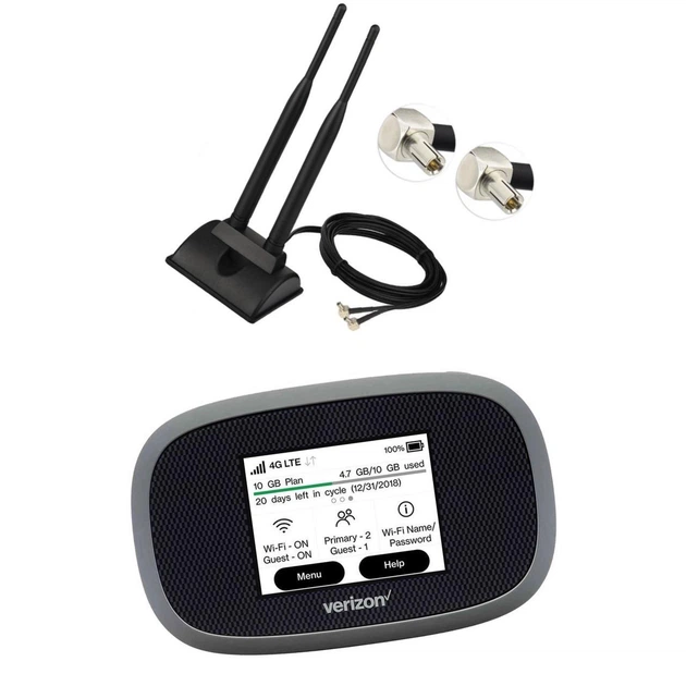 Комплект роутер Novatel Verizon MiFi 8800L + дводіапазонний антена 2 ...