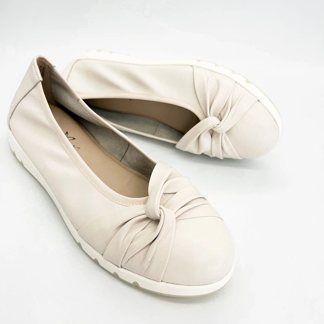 Балетки Caprice 38(р) Бежевий Шкіра 0-1-1-9-22163-42-144 – Оригинальная обувь | ROZETKA