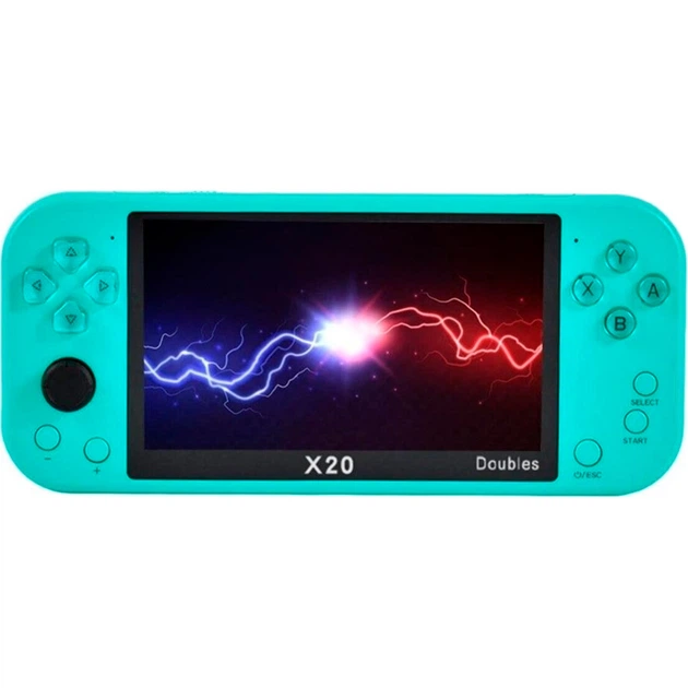 Ретро игровая приставка Intex Data Frog X20 Doubles 20000 games in 1 ...
