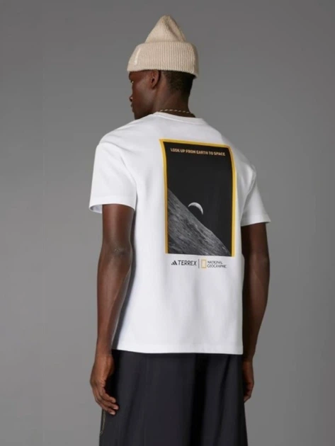 Футболка хлопковая длинная мужская Adidas TERREX Disney National ...