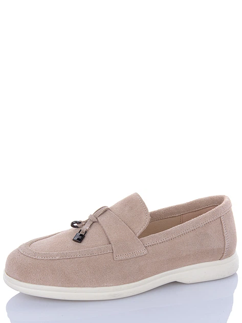 Замшевые лоферы Hengji P336-5 40 Бежевый – Оригинальная обувь | ROZETKA