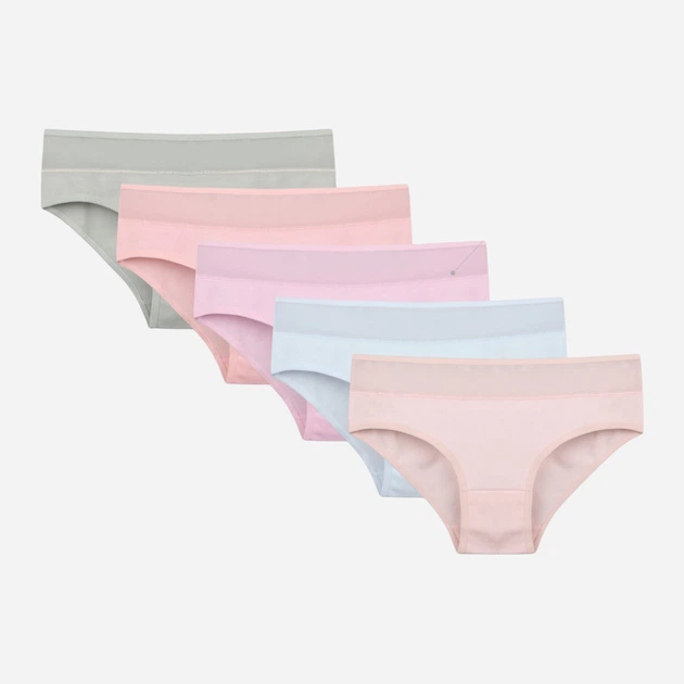 Набор подростковых трусов-слипов 5 шт для девочки Donella 6471P 152-158 см Комбинированый ...