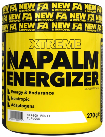Креатин Fa Nutrition Xtreme Napalm Energizer Jar Mango-Lemon 270 g ...