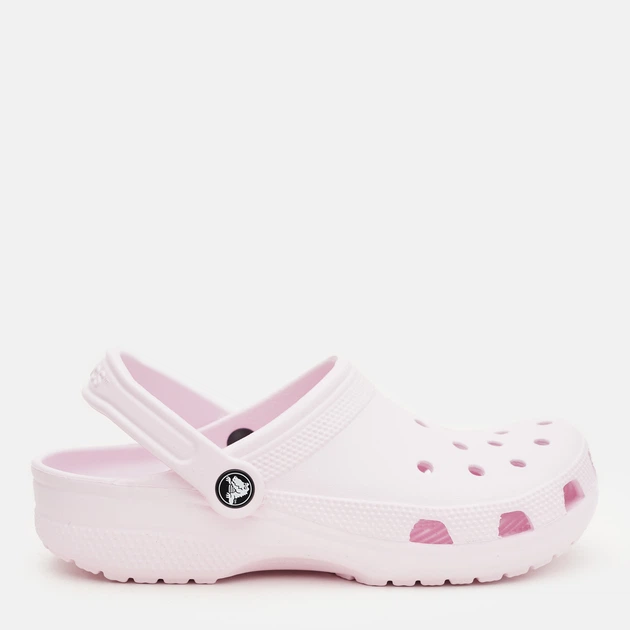 Жіночі крокси Crocs Classic PkM 10001-6ZW 38-39 (M6/W8) 24 см Pink Milk (196265882120 ...