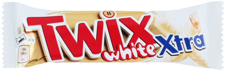 Упаковка батончиков Twix Extra в білому шоколаді 75 г х 30 шт ...