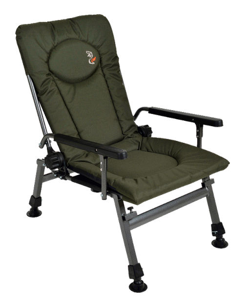 Крісло рибальське складне, туристичне F5R з підлокітниками M ...