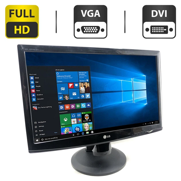 Монітор LG Flatron W2343T-PF/23" (1920x1080) TN/DVI, VGA/VESA 100x100 ...