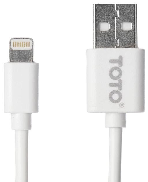 Кабель TOTO TKG-55 Charging USB cable Lightning 0,2m White – низкие ...