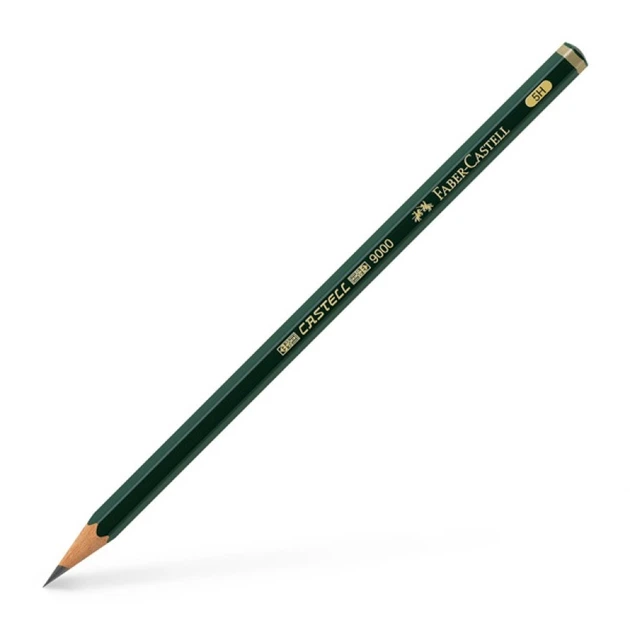 Чернографитный карандаш Faber-Castell 9000, 5H, CASTELL 9000, (119015) – фото, отзывы ...