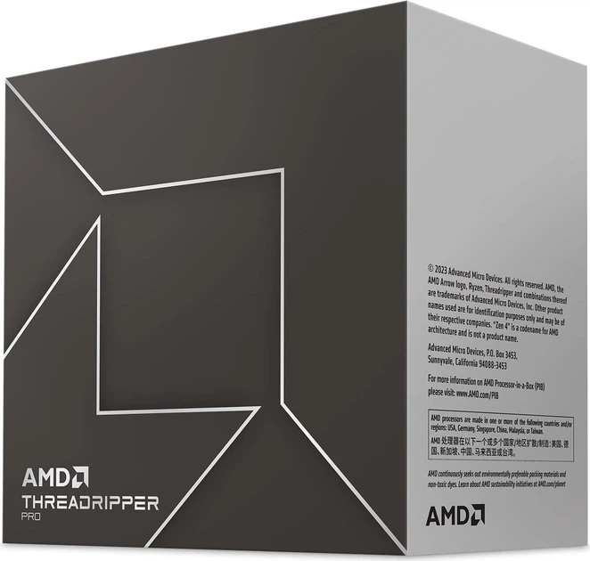 Процессор AMD Ryzen Threadripper PRO 7995WX WOF (100-100000884WOF ...