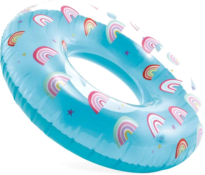 Коло надувне пляжне для плавання "Райдуга" Intex 59259, 81 см (8+ років ...