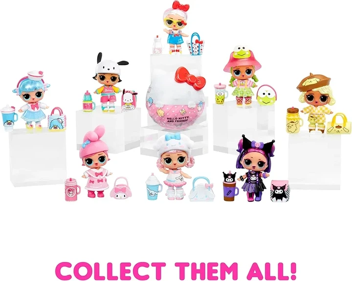 Ігровий набір Lol surprise hello kitty і friends Hello kitty QT лялька ...