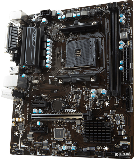 Материнская плата MSI A320M Pro-VHL (sAM4, AMD A320, PCI-Ex16) – фото ...