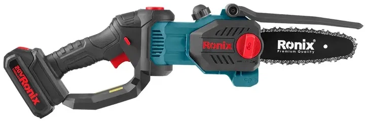 Аккумуляторная цепная мини-пила Ronix 8600 150 мм 20 В (6970206845092 ...
