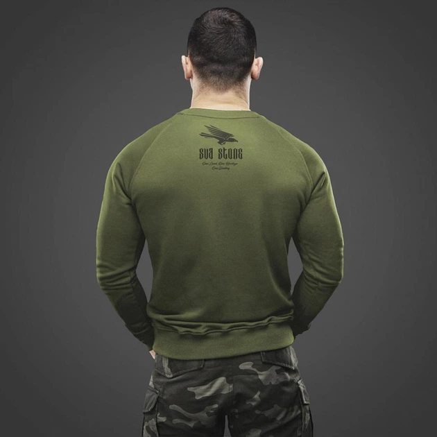 Світшот SvaStone Fortress olive Розмір XXL – фото, відгуки, характеристики в інтернет-магазині ...