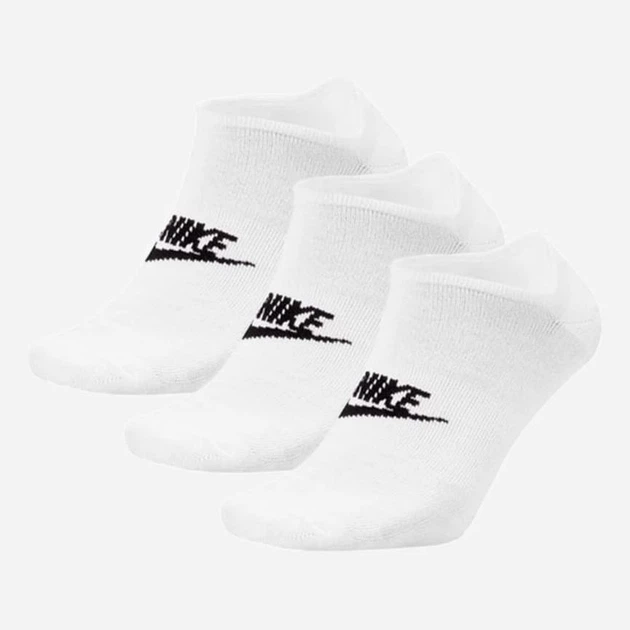 Набір чоловічих шкарпеток коротких Nike Everyday Essential DX5075-100 ...
