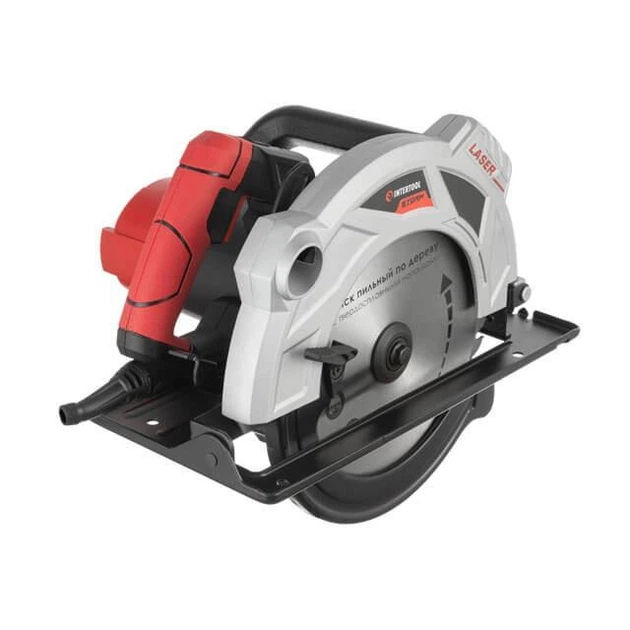 Пила дискова 2000 Вт, 5000 об/хв, диск 235*30 мм, лазер, плавний пуск INTERTOOL WT-0623 – фото ...