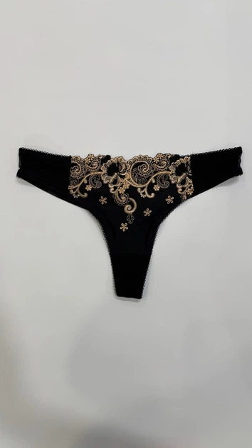 Стрінги жіночі Millesia XS чорний (3388) від продавця: Ніколь – в ...