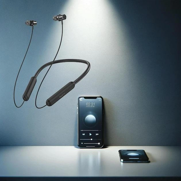 Бездротові Bluetooth наушники Hoco ES70 Armour neck-mounted BT5.4, 80h ...