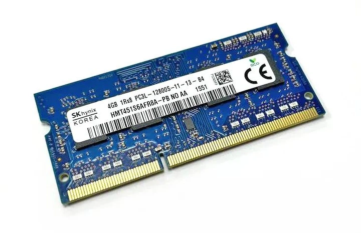 SK hynix 4GB SODIMM DDR3L 1600MHz для ноутбуків, Non-ECC, 1.35V (HMT451S6AFR8A-PB) – фото ...