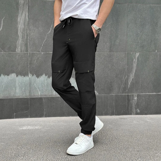 Чоловічі брюки Vershyna Pobedov весняні осінні S чорні (24335) – Брендовий одяг | ROZETKA