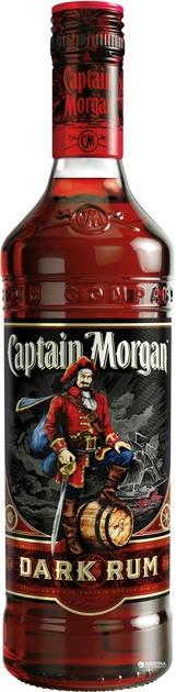 Ром Captain Morgan Dark 1 л 40% (087000006935) – фото, відгуки ...