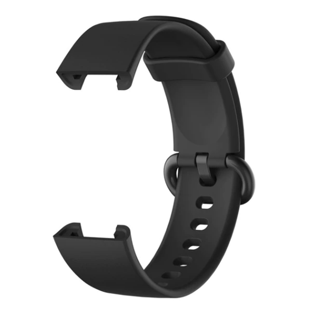 Ремешок для xiaomi mi watch lite сяоми ми вотч силиконовый Черный ...