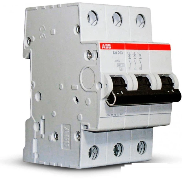 Автоматический выключатель ABB SH203-C63 – фото, отзывы, характеристики в интернет-магазине ...