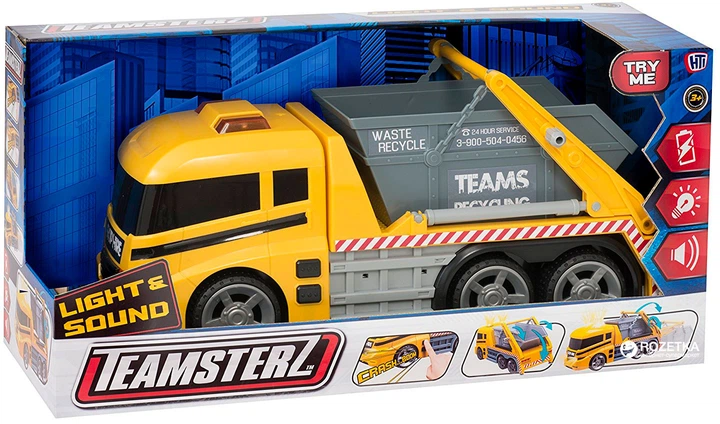 Самосвал - бункеровоз HTI Teamster L&S Skip Lorry (1416394) – игрушки с ...