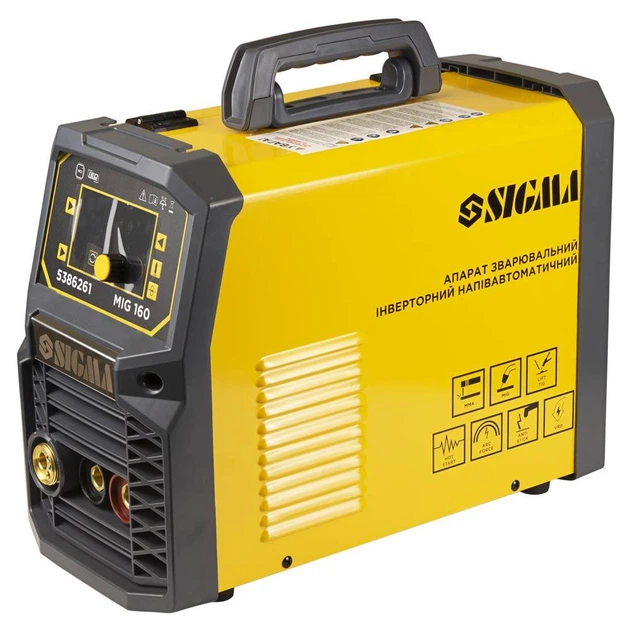 Зварювальний інверторний напівавтомат SIGMA MIG/MMA-160A, 160А ...