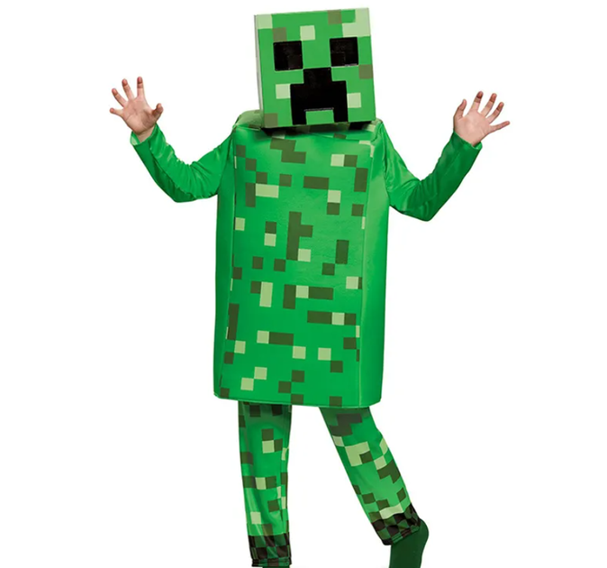 Костюм майнкрафт крипер ABC XL (135-145 см) – фото, отзывы, характеристики в интернет-магазине ...
