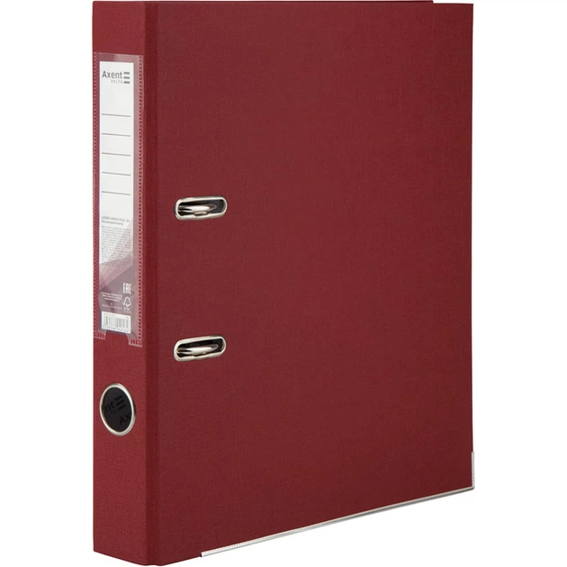 Папка-реєстратор Axent Delta A4 50 мм вишнева D1713-37C, 36448 – фото, відгуки, характеристики в ...