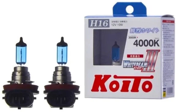Лампа высокотемпературная Koito Whitebeam III H16 12V 19W 4000k (P0749W) – фото, отзывы ...