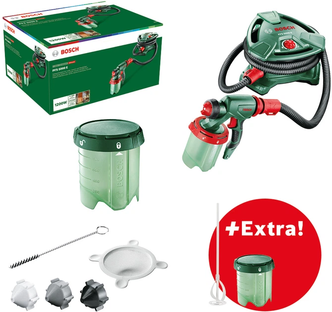 Фарбопульт Bosch PFS 5000 E 1200 Вт (0603207202) – фото, відгуки ...