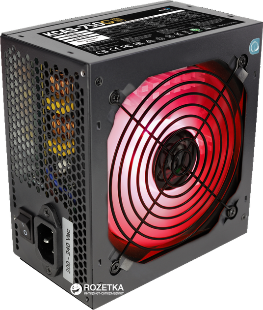 Блок питания Aerocool KCAS-750G 750W – фото, отзывы, характеристики в интернет-магазине ROZETKA ...