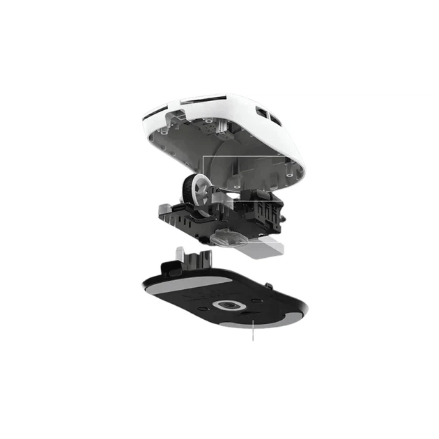 Ігрова Миша VGN VXE R1 SE+ Біла. Бездротова 2.4G/Bluetooth/кабель ...